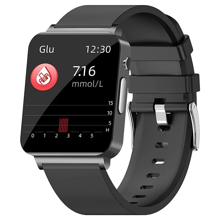 Suga Pro Smart Watch| Painless Blood Sugar Measurement And Laser Therapy Treatment - Banlight